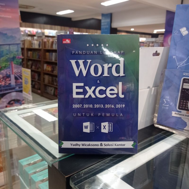 Jual Buku Panduan Lengkap Word dan Excel Untuk Pemula Original | Shopee Indonesia