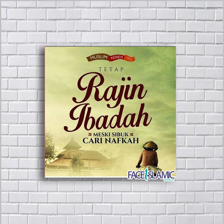Jual poster islamic ibada | Shopee Indonesia