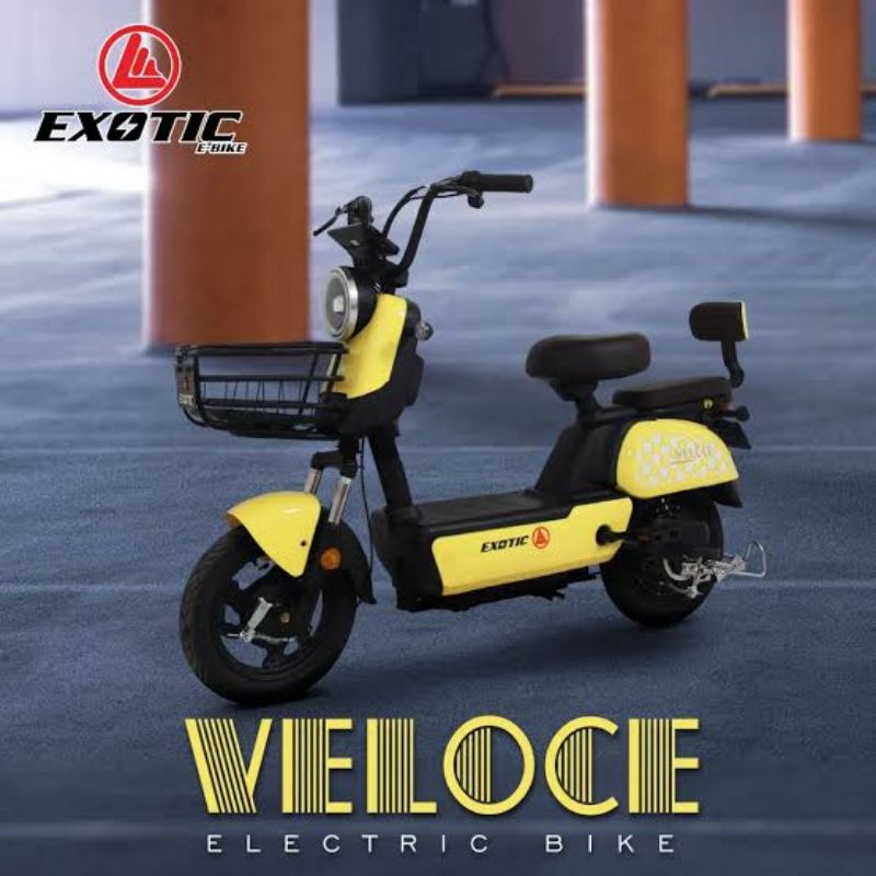 Jual Sepeda Listrik Elektrik Exotic Veloce | Shopee Indonesia
