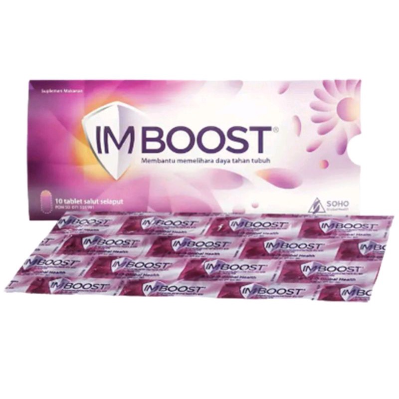 Jual IMBOOST TABLET MULTIVITAMIN MULTI VITAMIN DAYA TAHAN TUBUH ...