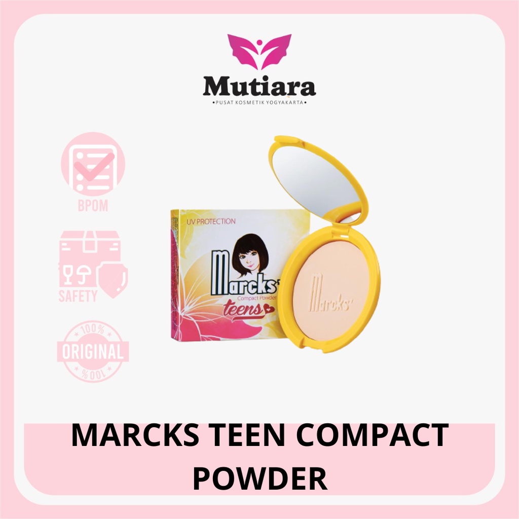 Jual MARCKS TEENS COMPACT POWDER 12 GR | Shopee Indonesia