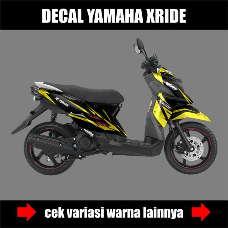 Jual Decal Yamaha X Ride Full Body - Sticker Striping Variasi YAMAHA X ...