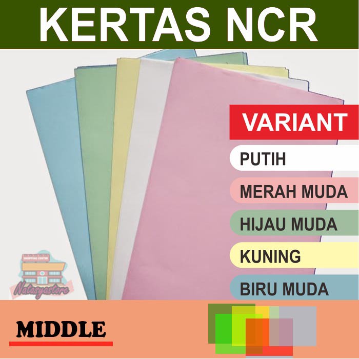 Jual Kertas NCR Multi Copy Middle Sheet Eceran | Shopee Indonesia
