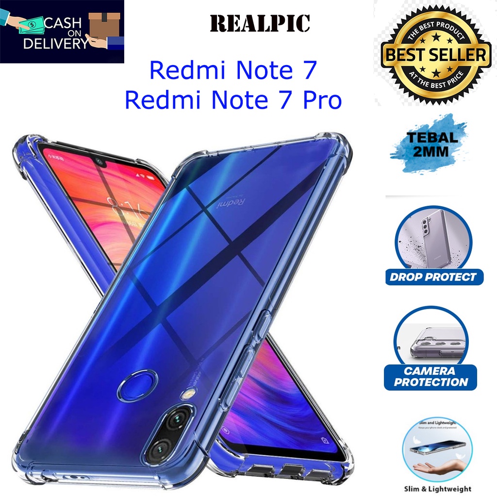 Jual Case Xiaomi Redmi Note 7 / Xiaomi Redmi Note 7 Pro Casing Clear HD ...