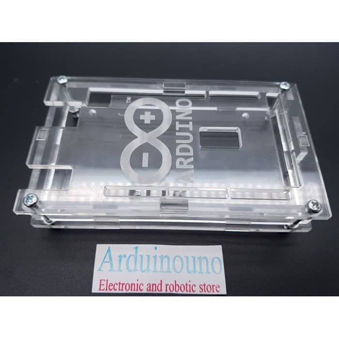 Jual Transparent Acrylic Case Casing Gloss Box Arduino Mega 2560 with ...