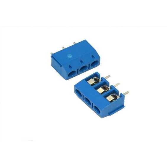 Jual Terminal Blok PCB Block KF-301 3P 3pin Screw Pitch 5mm 3 pin KF301 ...