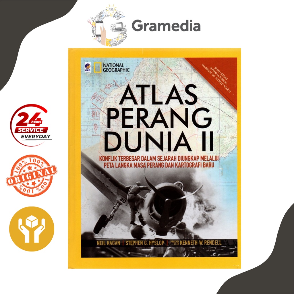 Jual Gramedia Mega - NG ATLAS PERANG DUNIA II - NEIL KAGAN &STEPHEN ...