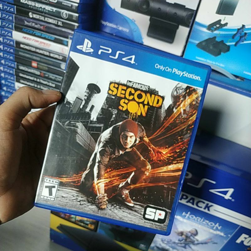 Jual Infamous Second Son PS4 Kaset Infa Mous Seconds Son Playstation PS 4 5 CD BD Game Infamos ...