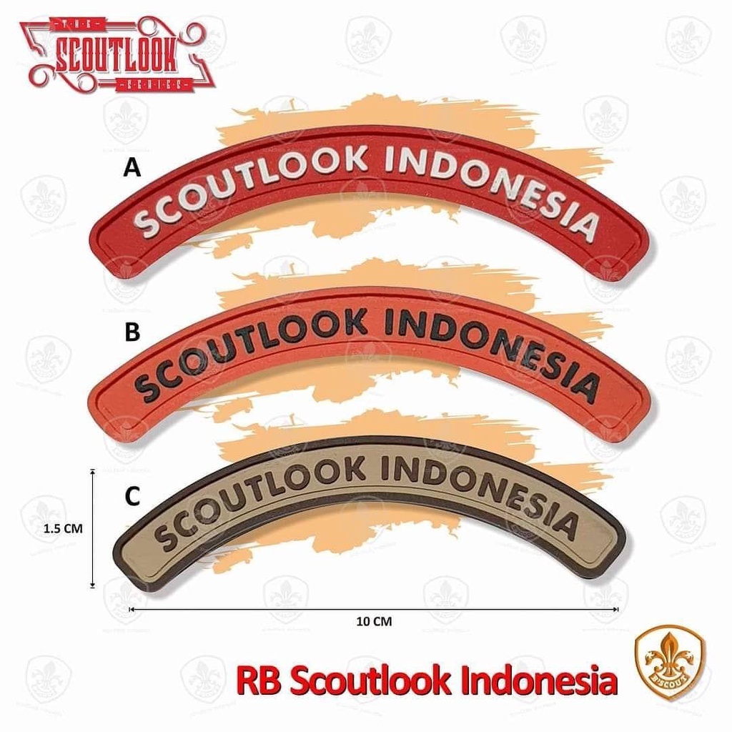 Jual Bscout Scoutlook- Rubber Badge Pramuka | Shopee Indonesia