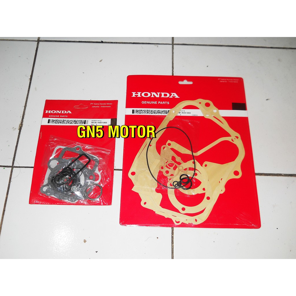 Jual PACKING MESIN FULL SET PAKING FULLSET GASKET KIT A & B ASTREA GRAND PRIMA SUPRA X 100 ...