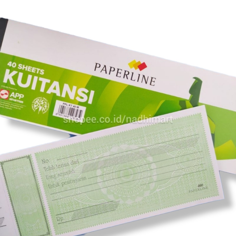 Jual PAPERLINE KWITANSI KUITANSI KWITANSI KECIL BUKU KWITANSI ...