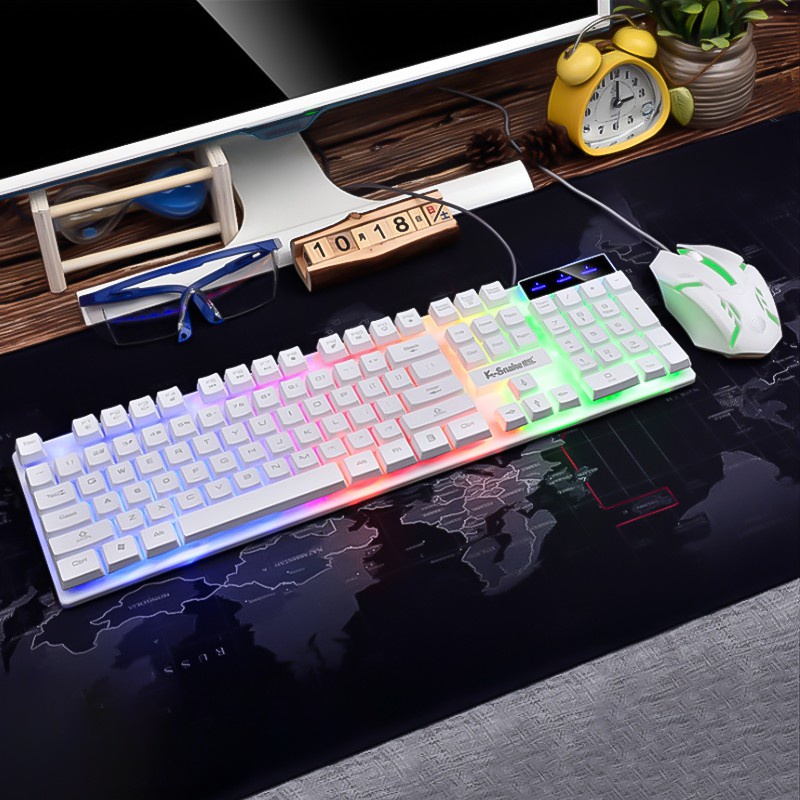 Jual Keyboard gaming / Keyboard dan Mouse RGB / Set Gaming Mouse dan ...