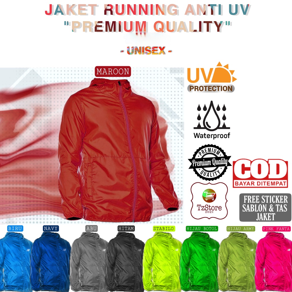 Jual Jaket Olahraga Pria Wanita Sepeda Lari Running Pembakar Lemak ...