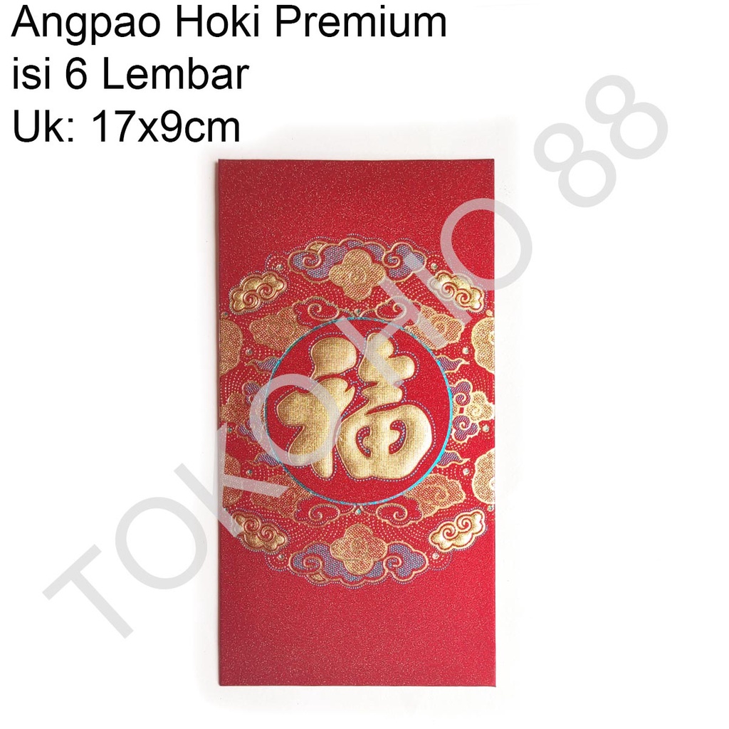 Jual Angpao Hock Hok Hoki Ang Pao Pau Bao Hokki Hokky Fu Panjang Umur ...