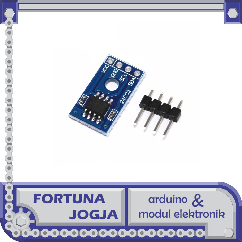 Jual Modul At24c02 24c02n Two Wire I2c 2k Serial Eeprom Shopee Indonesia