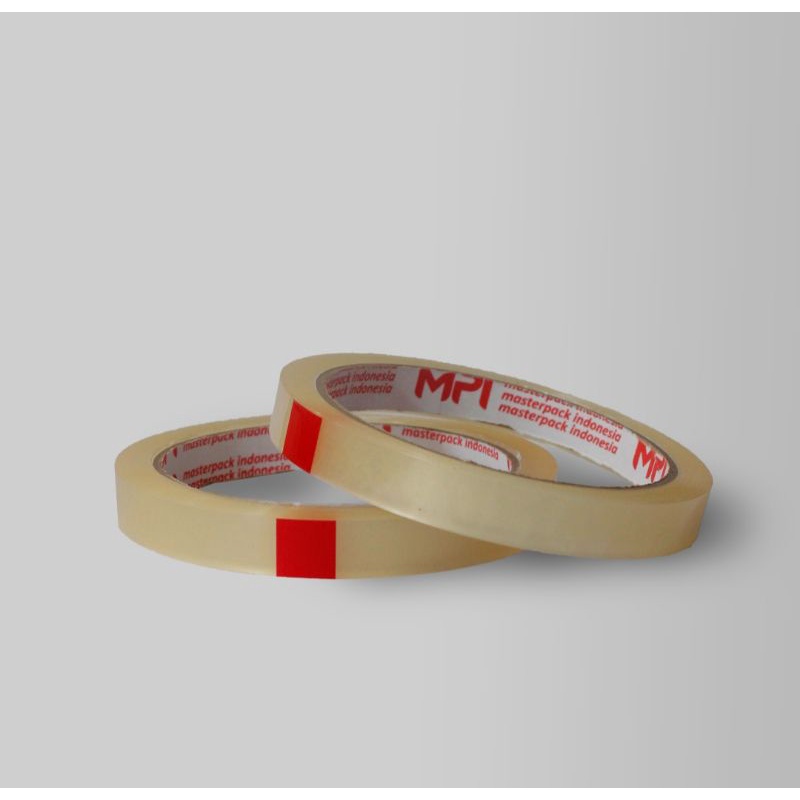 Jual lakban isolasi bening / solasi 12mm x 72 yard | Shopee Indonesia