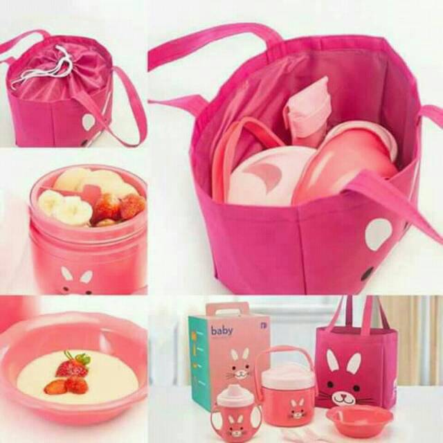 Jual Baby Value Pack Set Rabbit / Tempat Makan Bayi Set | Shopee Indonesia