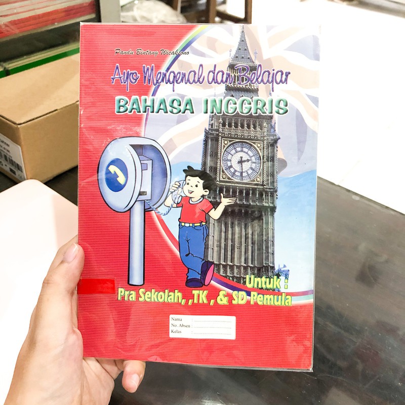 Jual Buku Ayo Mengenal Dan Belajar Bahasa Inggris Shopee Indonesia