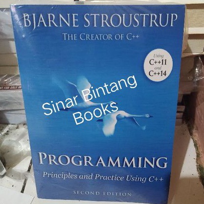 Jual Programming: Principles and Practices using C++ | Shopee Indonesia