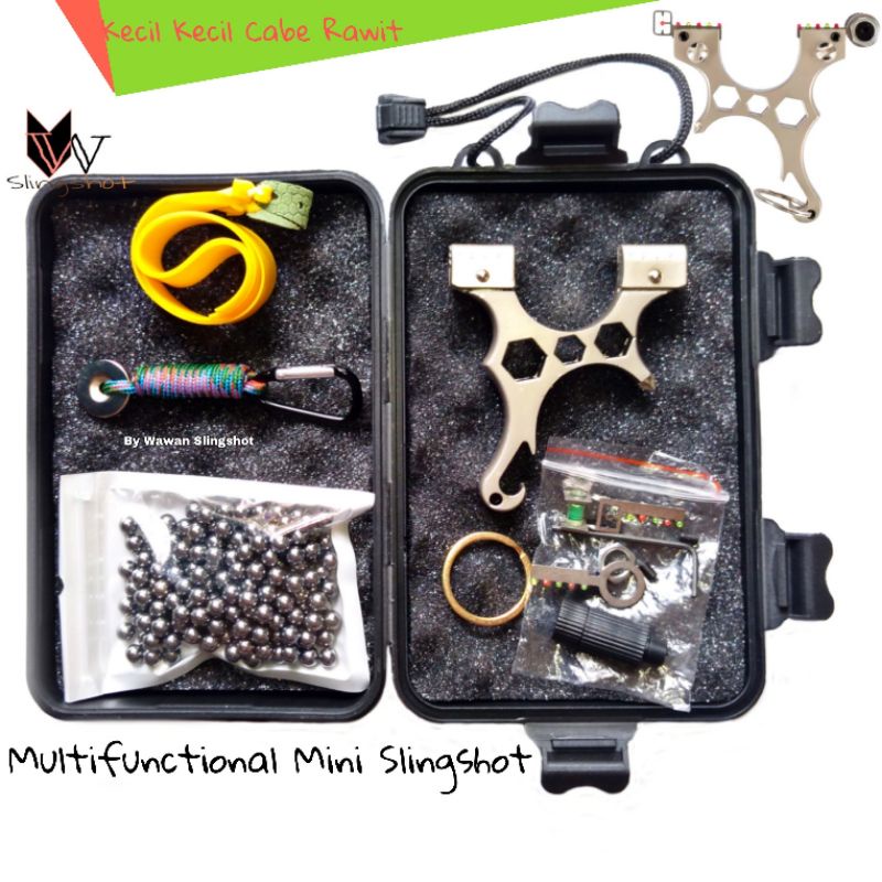 Jual Multifunctional Mini Slingshot Ketapel Modern | Shopee Indonesia