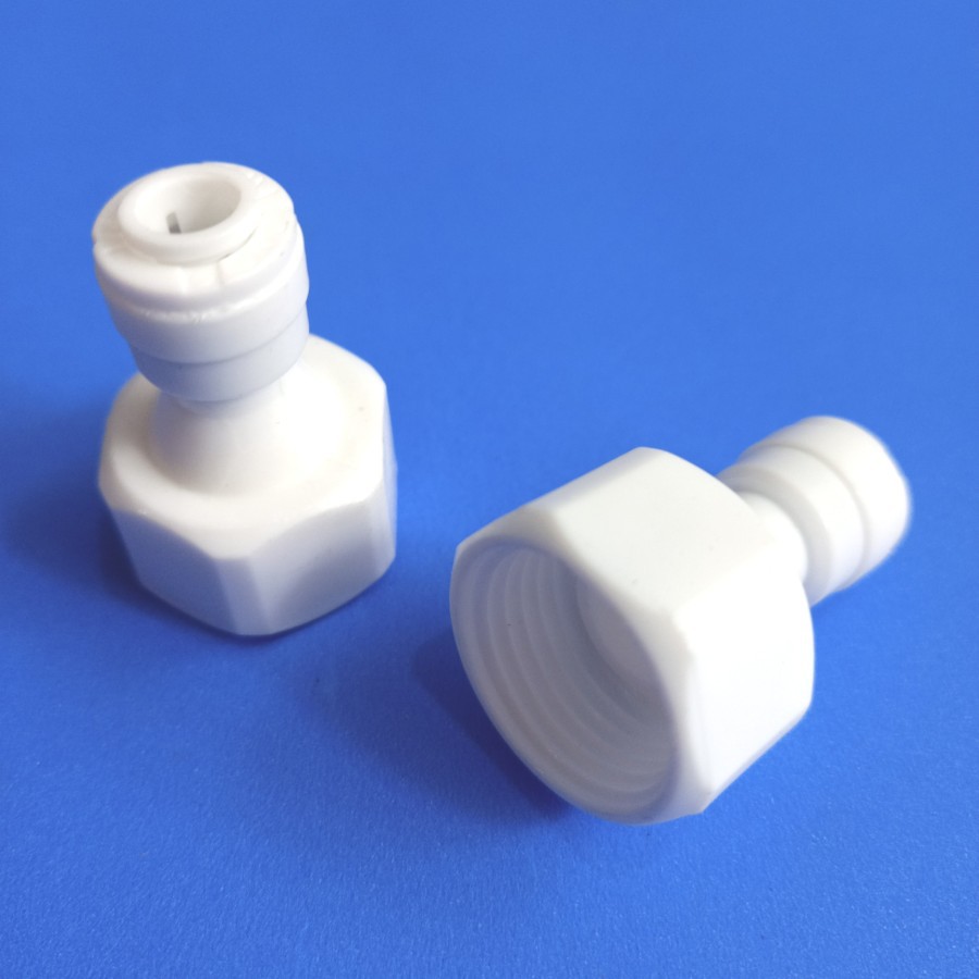 Jual fitting Ro drat dlm 1/2"ke selang 1/4"(7mm) | Shopee Indonesia