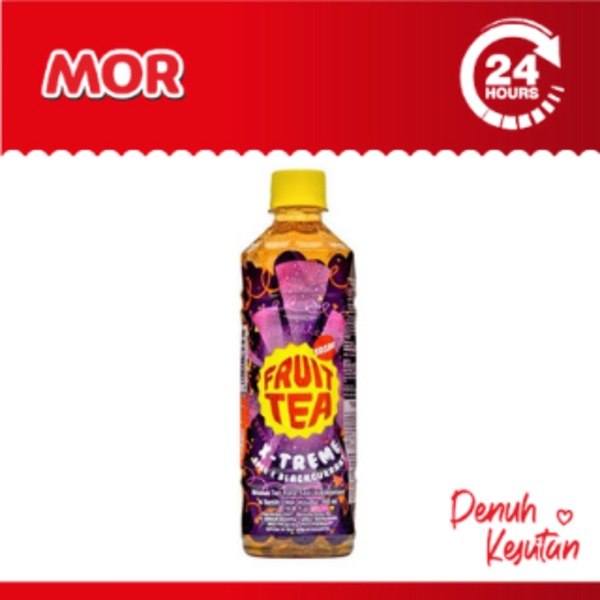 Jual FRUIT TEA Xtreme Teh Rasa Apel Blackcurrent Btl 500 ml | Shopee ...
