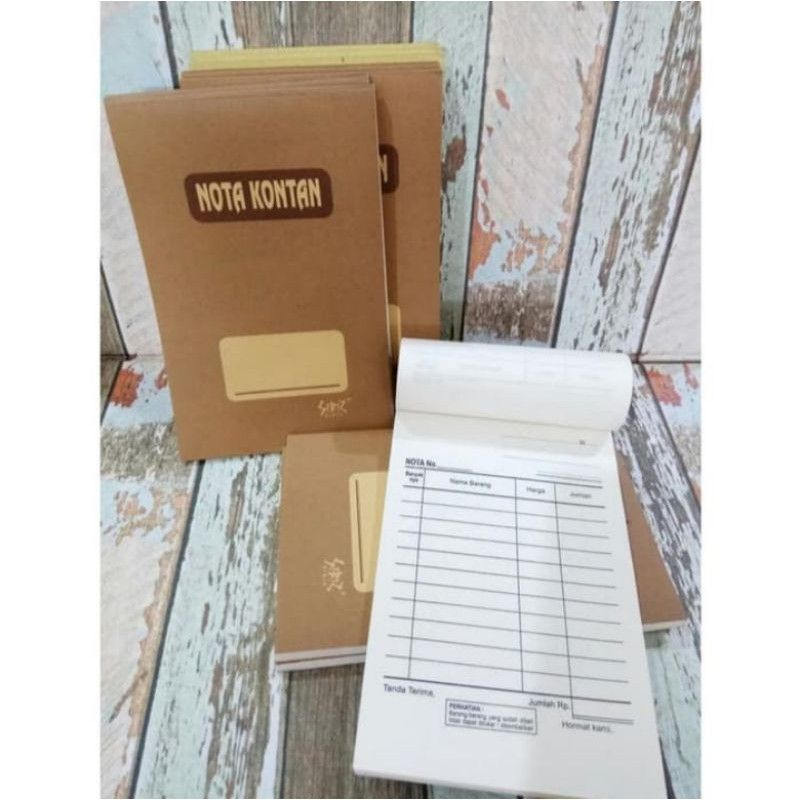 Jual Buku Nota 1 Rangkap / Nota Kontan | Shopee Indonesia