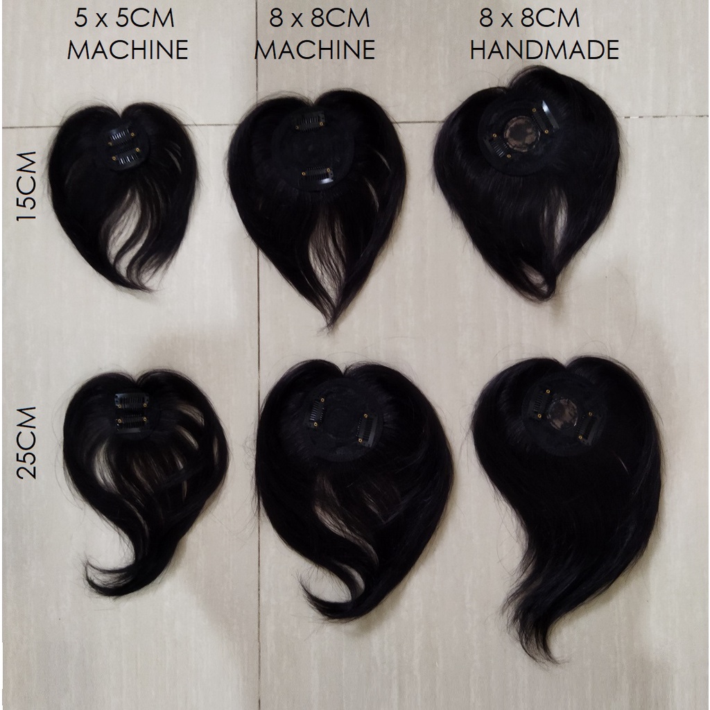 Jual RSW TOUPEE / PENUTUP BOTAK CEWEK / PRIA COWOK 003 RSW REAL HUMAN ...