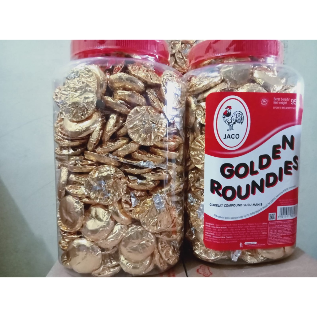 Jual Coklat Coin Jago Golden Roundies 850g | Shopee Indonesia