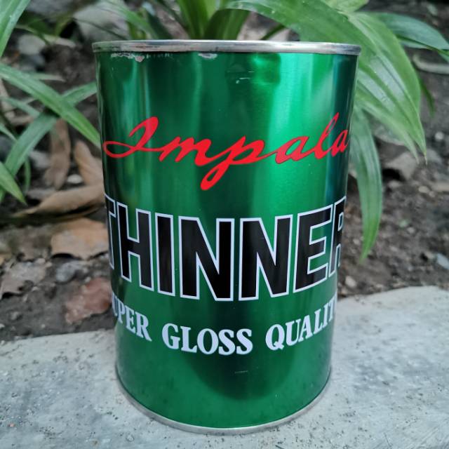 Jual Thinner / Tiner Impala Kaleng 1 Liter | Shopee Indonesia