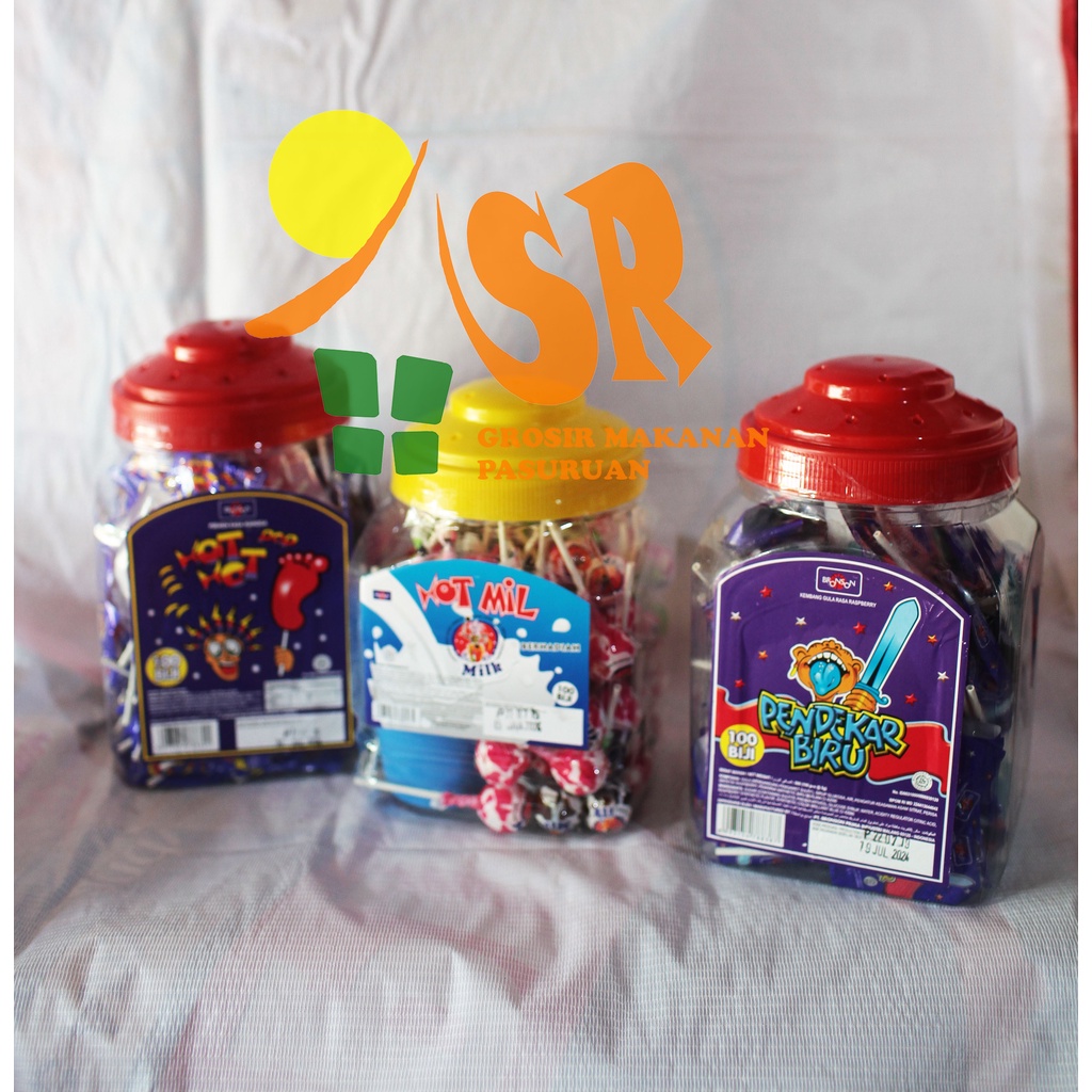 Jual permen legendaris hot hot pop pendekar biru hot milk bronson ...