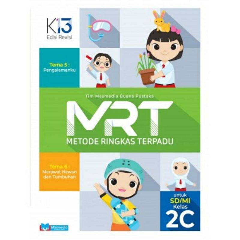 Jual Buku MRT Metode Ringkas Terpadu 2A 2B 2C 2D untuk kelas 2 K13 ...
