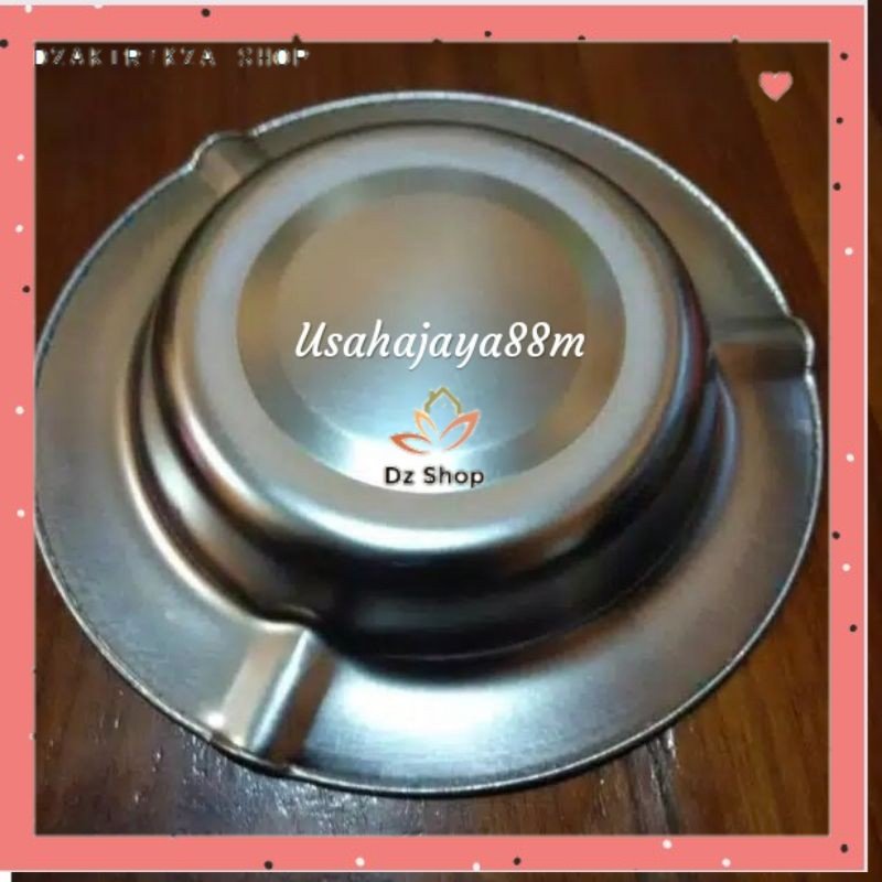 Jual Asbak Besi Stainless Asbak tempat puntung rokok | Shopee Indonesia