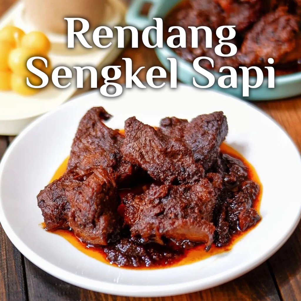 Jual Rendang Sengkel Sapi Asli Padang by ABANGKU Halal PIRT bumbu ...