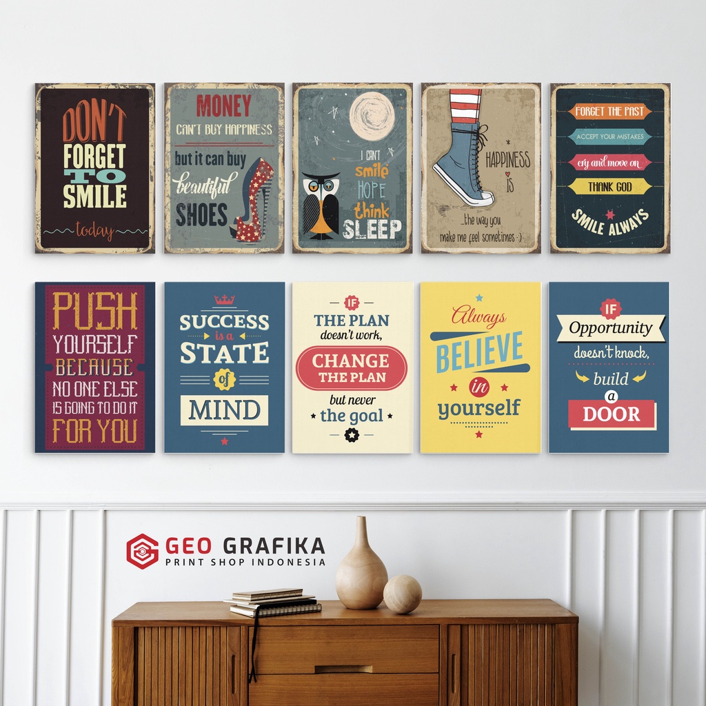 Jual Geo Grafika - Quotes Hiasan Dinding Pajangan Dinding Kayu Wall ...