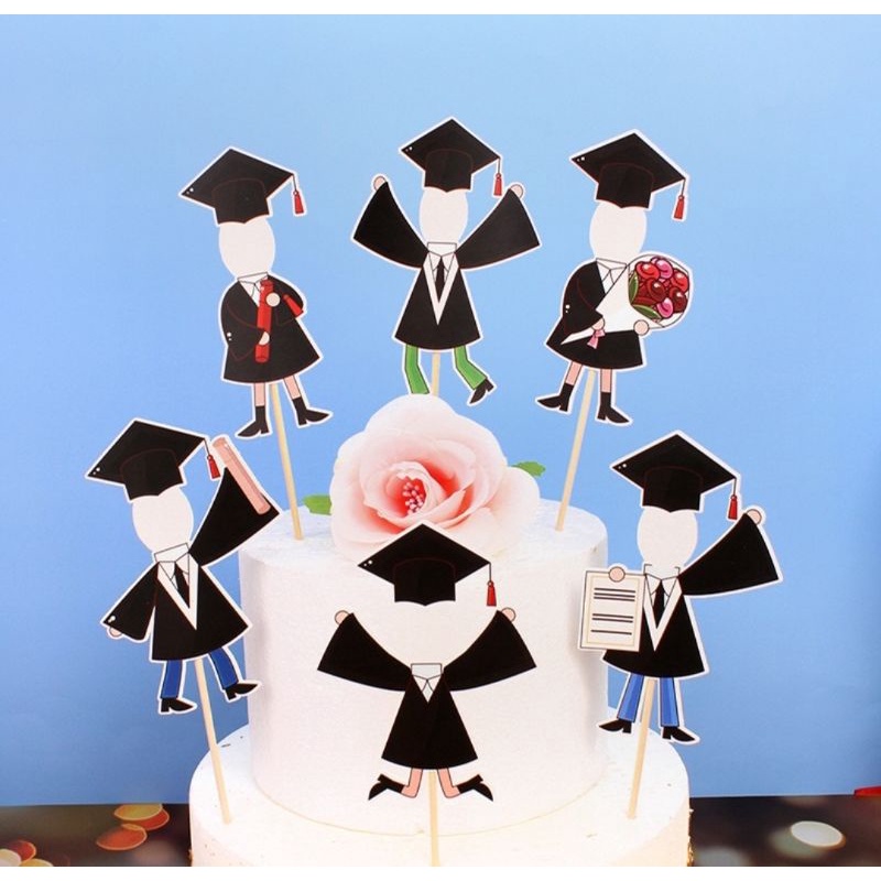 Jual topper kue/topper wisuda/topper gtaduation | Shopee Indonesia