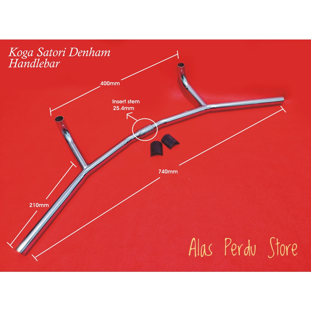 Jual Custom Crazy Bar / Koga Satori Denham Handlebar / Handlebar Gravel ...