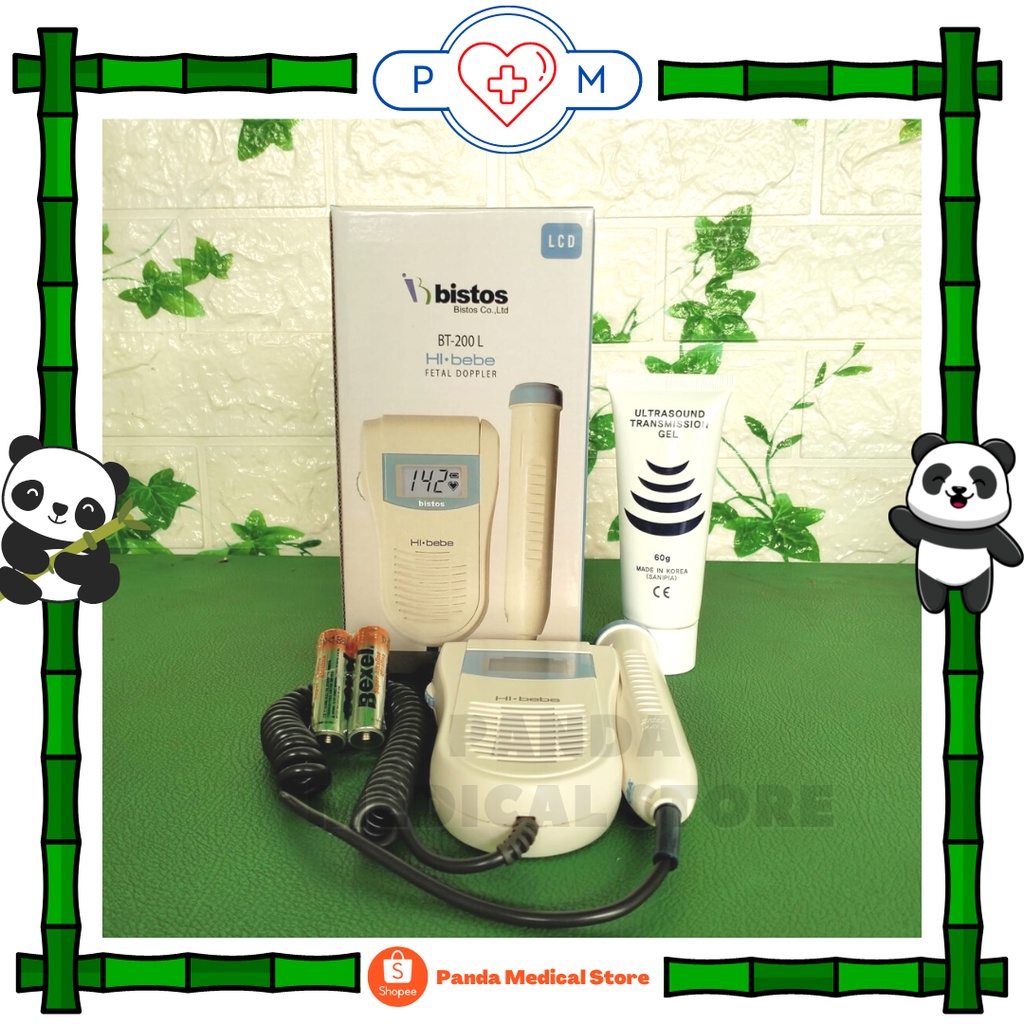 Jual Fetal Doppler Bistos Hi-Bebe LCD BT-200 L / Alat Periksa Janin ...