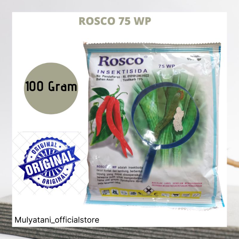 Jual Rosco Insektisida 75 WP 100 Gram Original | Shopee Indonesia