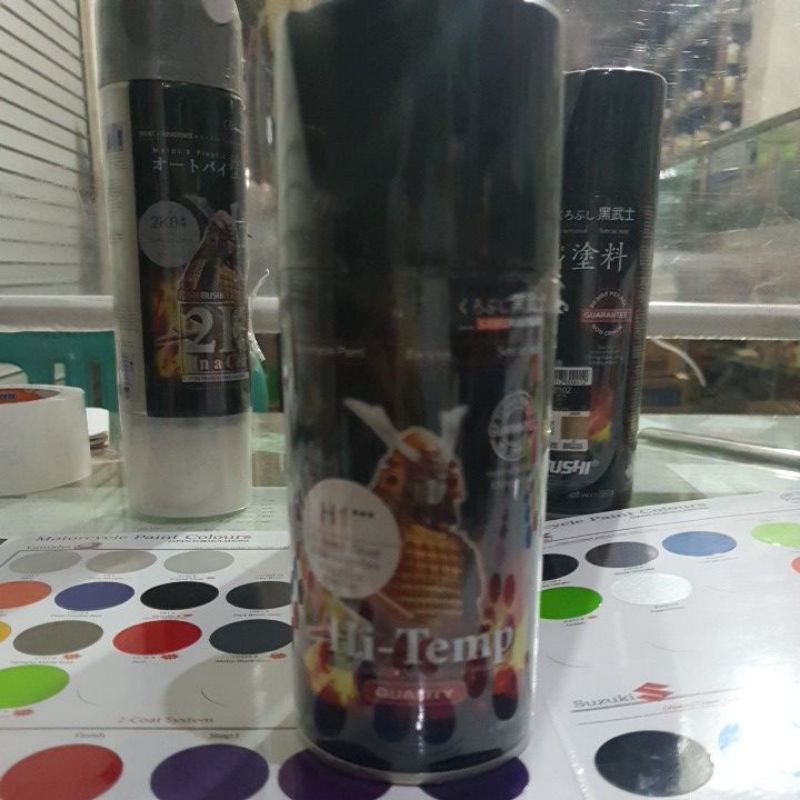 Jual CAT KNALPOT SPRAY SEMPROT KHUSUS TAHAN PANAS SEPEDA MOTOR PILOX ...