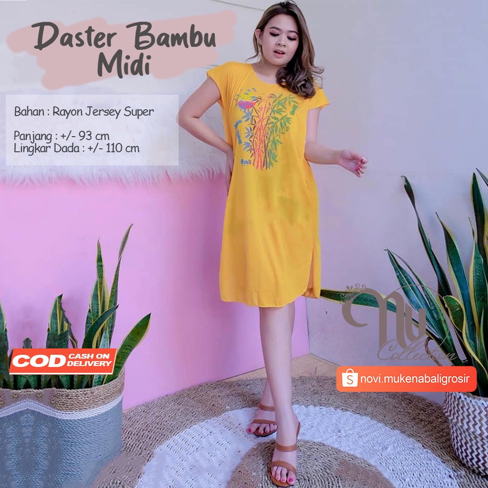 Jual DASTER BAMBU MIDI BALI KAIN HALUS JUMBO | Shopee Indonesia