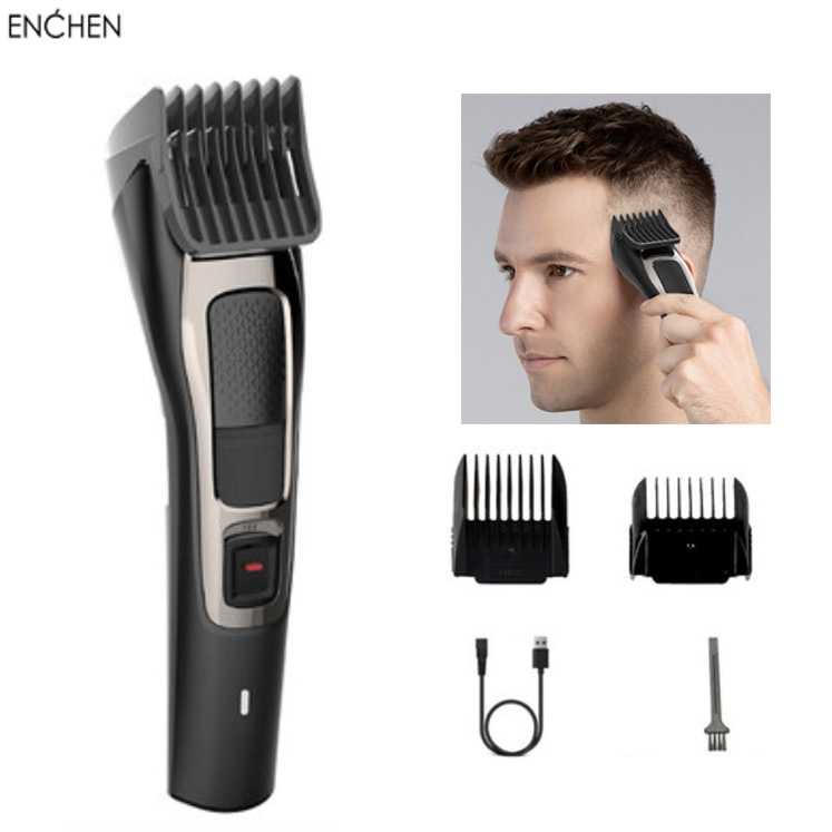 Jual ENCHEN Alat Cukur Elektrik Hair Clipper Rechargerable - Sharp3S ...