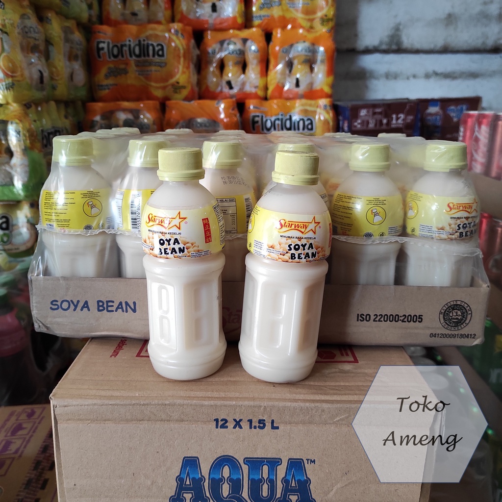 Jual Starway Soya Bean Botol 310 ml - 1 Dus (24pcs) | Shopee Indonesia