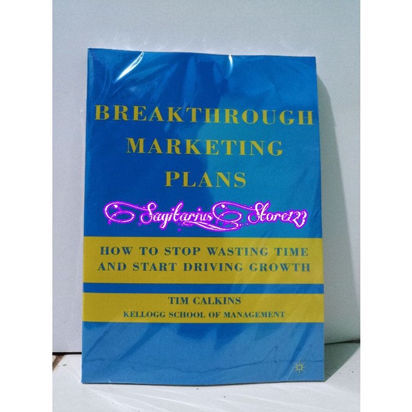 Jual BUKU BARU Breakthrough Marketing Plans | Shopee Indonesia