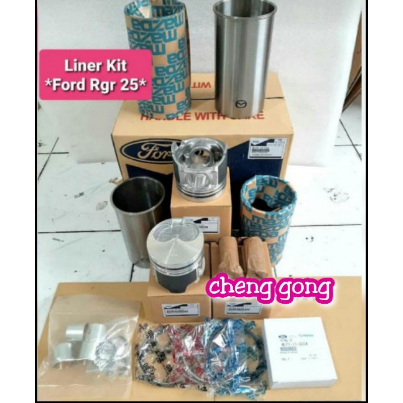 Jual Liner kit ford ranger2.5 piston ring liner kit set ford ranger2.5 ...