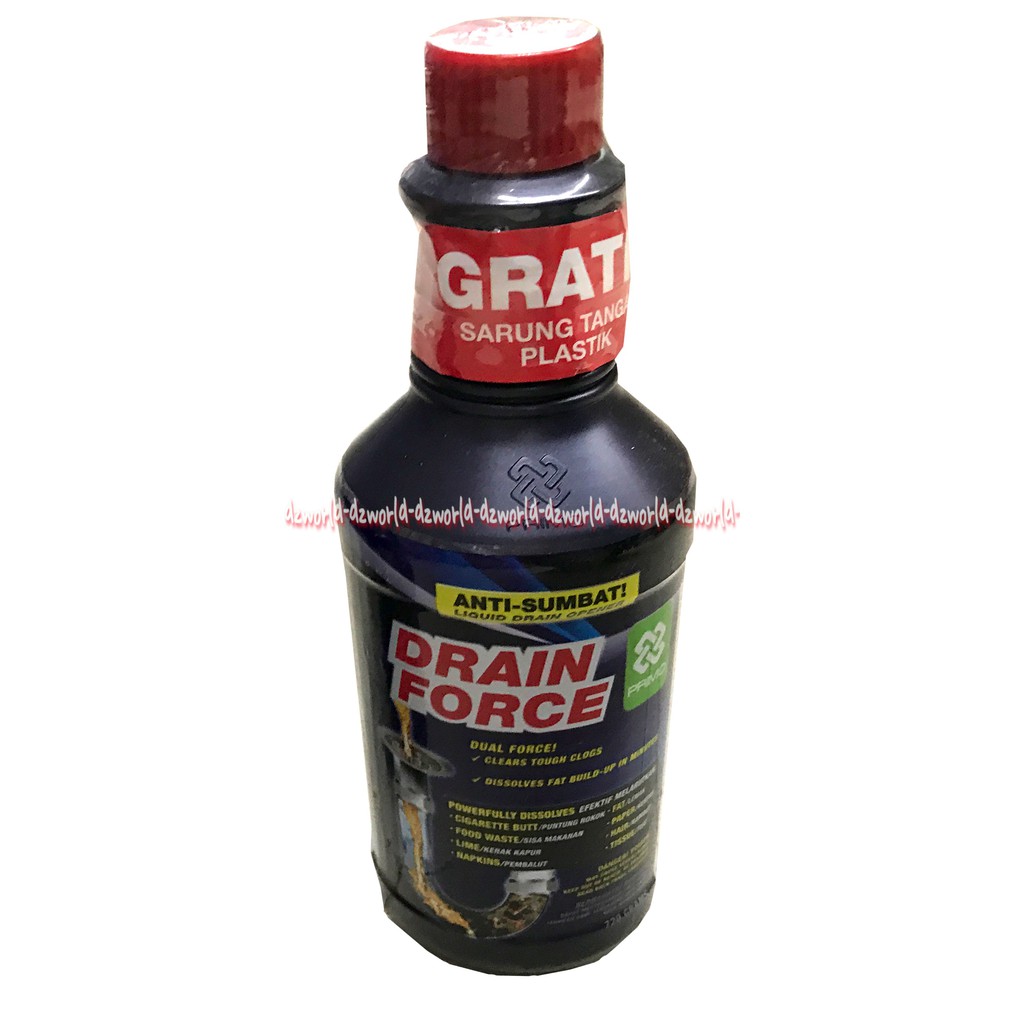 Jual Drain Force Primo 720ml Cairan Anti Sumbat Untuk Saluran Pipa ...