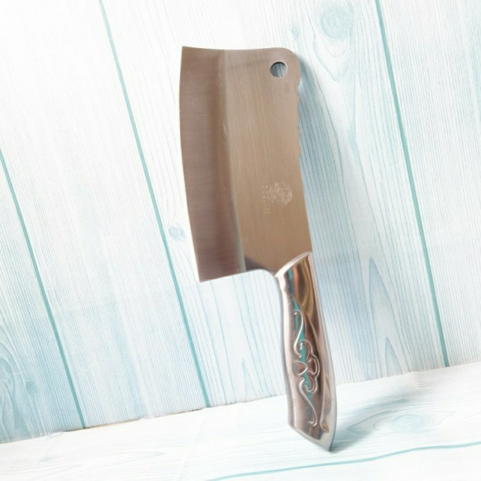 Jual Jual Golok Daging Stainless Tajam Anti Karat Gilaa!!! | Shopee ...