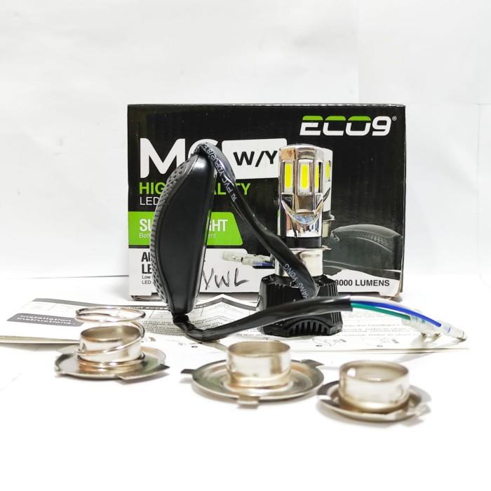 Jual LAMPU LED 6 SISI LUMINOS LED M6 ECO9 UNIVERSAL PUTIH KUNING ...