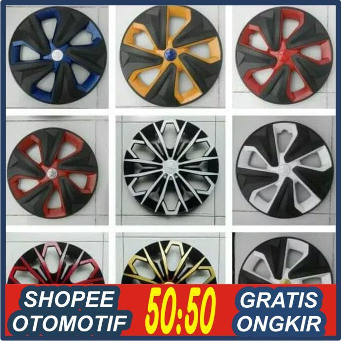 Jual dop velg ukuran 13 dan 14 inch calya / sigra FAJAR VARIASI BARU ...