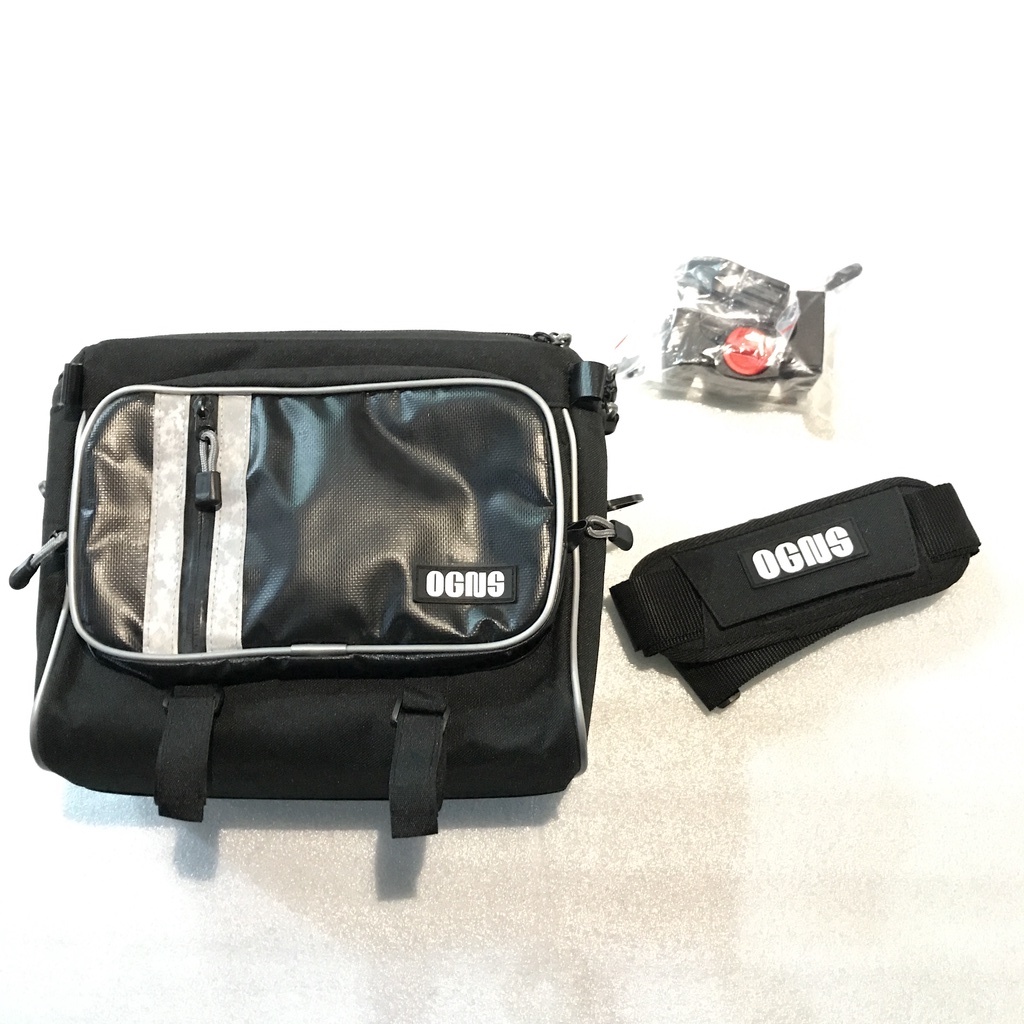 Jual Tas Stang Sepeda OGNS Quick Release Travel Bag 7.5 Liter Black ...